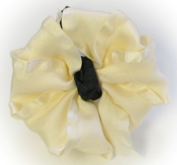 How To Make Double Ruffle Ribbon Pinwheel Bows : Amy's Store LLC