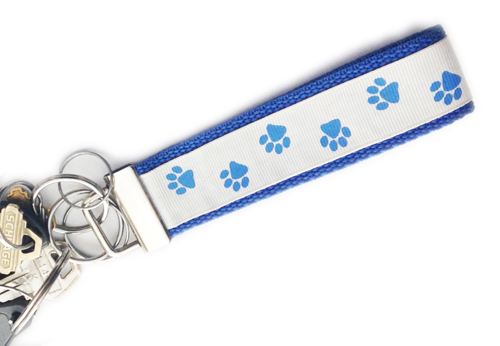 No-Sew Ribbon Webbing Key Fob Tutorials : Amy's Store LLC