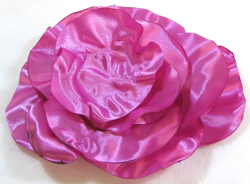 Satin Fabric Flower Tutorials -- Large Peonies And Organza Roses : Amy ...